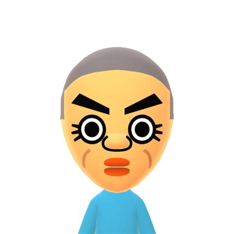 Weird Looking Mii Character By Lorence001 On Deviantart