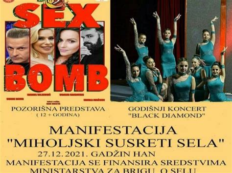 Predstava Sex Bomb U Gadžinom Hanu Na Manifestaciji Koja Neguje Tradiciju O Trošku Građana