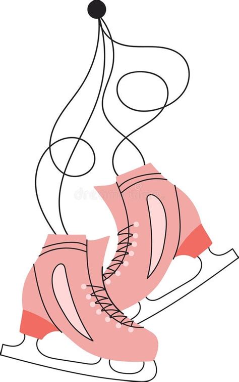 Ice Skates Equipment Stock Vector Illustration Of Boot 298206052