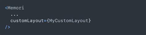 New Layouts For The React And WebComponent Libraries Memori AI