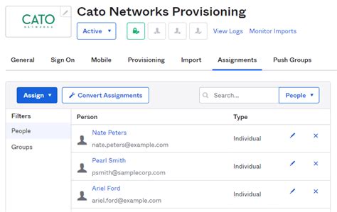 SCIM Provisioning With Okta Cato Learning Center