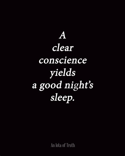 Clean Conscience Quotes Quotesgram