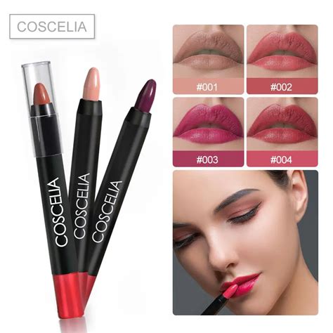 12 цветов матовые помады для женщин сексуальные губы Обнаженная бархатная помада карандаш