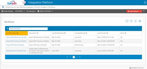 managing workflows · saltbox help