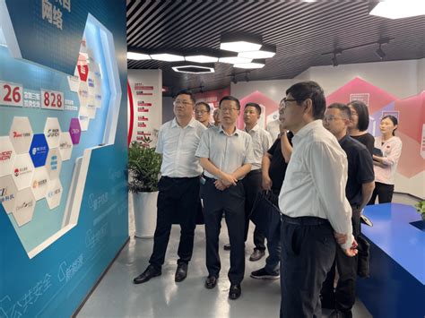 吴劲松率队赴合肥高新区调研孵化器建设工作安徽创业孵化科技
