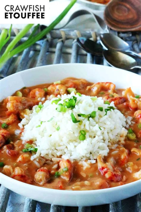 Louisiana Crawfish Etouffee Easy Minute Cajun Recipe