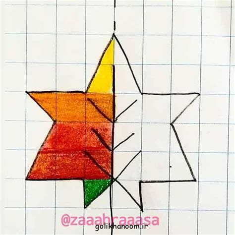 نقاشی تقارن ساده ” 23 مدل مناسب کلاس اول و دوم و مهد کودک خیلی خوشگله