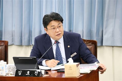 김호진 전남도의원 기부자 지정 사업에 고향사랑기부금 사용해야