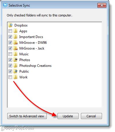 How To Set Up Selective Sync For Dropbox