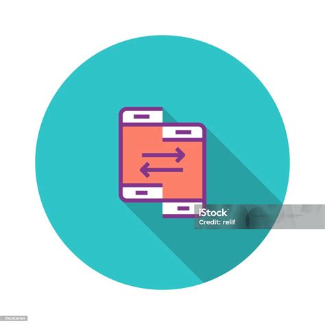 資料傳輸平面圖標向量圖形及更多互聯網圖片 互聯網 交換 交流 Istock