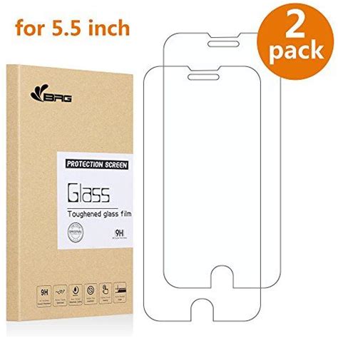 Iphone 8 Plus Screen Protector Brg Tempered Glass Screen Protector For Apple Iphone 8 7 Plus