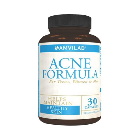 Amvilab ამვილაბი აკნეს ფორმულა 30 კაფსულა