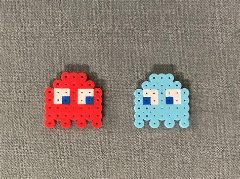 Pac Man Set Of 6 Blinky Inky Clyde Pinky And Vulnerable Etsy