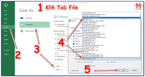 Cara Otomatis Menyimpan File Excel Ke Format 97 2003 M Jurnal