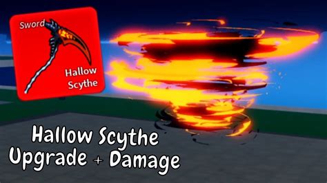 Reforging The Hallow Scythe Blox Fruits YouTube
