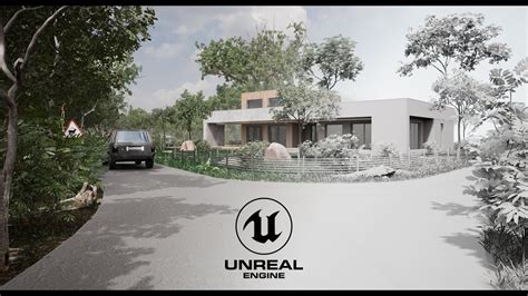 Archviz Outside Scene Unreal Engine 4 Youtube