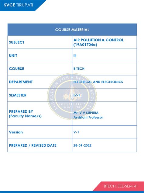 Apc Unit 3 Pdf Air Pollution Particulates