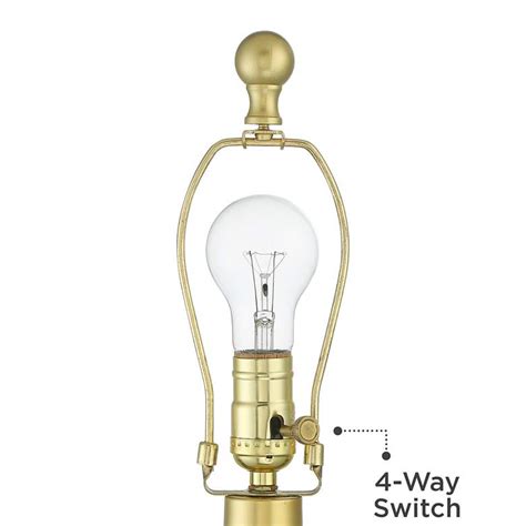 Courtney Gold And Glass Modern Luxe Night Light Table Lamps Set Of 2