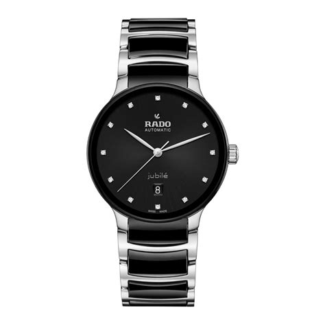 Rado Centrix Automatic Diamonds 395mm Unisex Watch Black R30018742