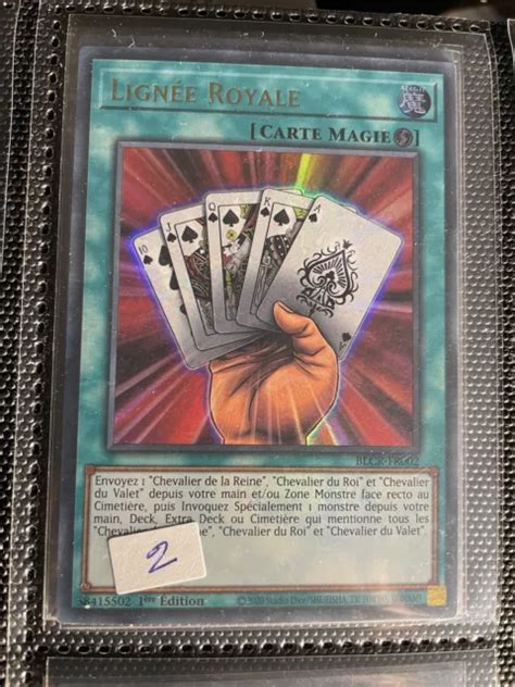 YU GI OH LIGNÉE ROYALE BLCR FR st Ultra Rare EUR PicClick FR