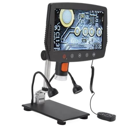 YOSOO Microscope numérique à écran LCD de 9 pouces Microscope numérique à grand écran LCD de 9