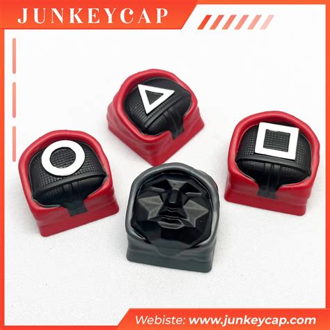 Squid Game Keycap Hot Trend Squid Game Keyboard Button Shopee