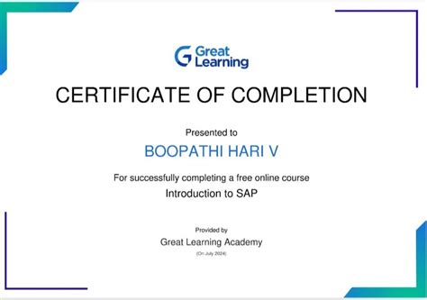 Boopathi Hari V On Linkedin Greatlearningacademy Greatlearning