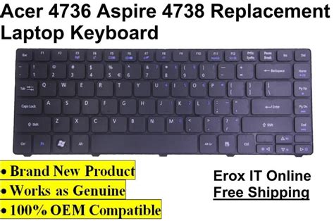Acer Aspire 4752Z Laptop Keyboard Acer Aspire 4736 Laptop Keyboard
