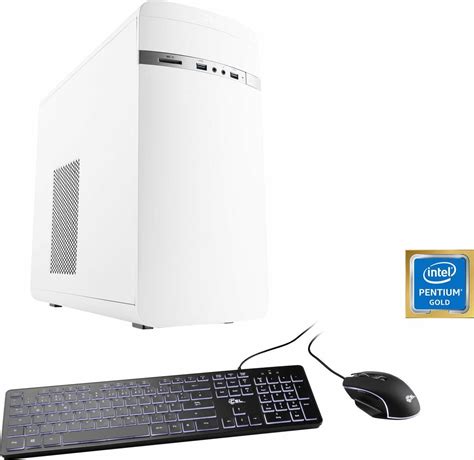Csl Speed V1180 Pc Intel® Pentium Gold G6400 16 Gb Ram 500 Gb Ssd Luftkühlung Intel