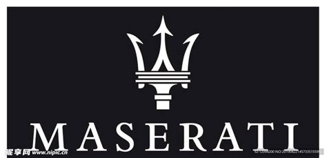MASERATI玛莎拉蒂设计图 企业LOGO标志 标志图标 设计图库 昵图网