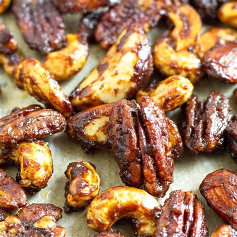 Cinnamon Sugar Candied Nuts Recipe Eat The Gains