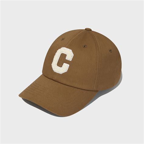 C 로고 Bb 캡 카멜 감도 깊은 취향 셀렉트샵 29cm