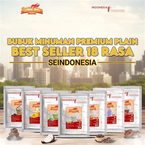 Jual SERIES NUSANTARA Bubuk Minuman Premium Plain Tanpa Gula Horeca Aneka Rasa 500 Gram 1 Kg