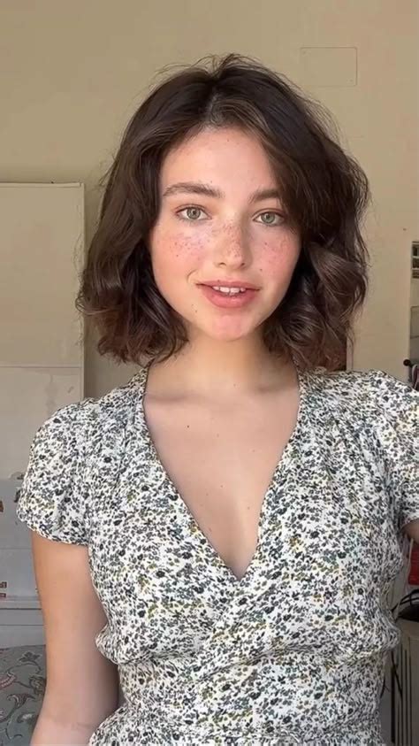 Girl With Short Brown Hair