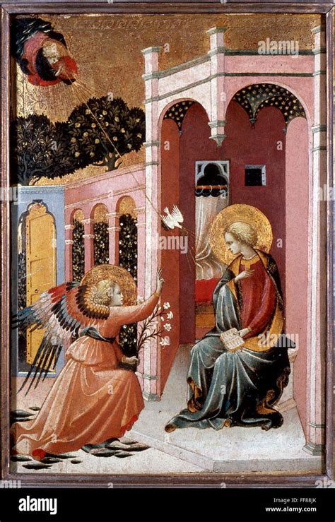 La Anunciación c1430 N Anunciación temple sobre tabla maestro de