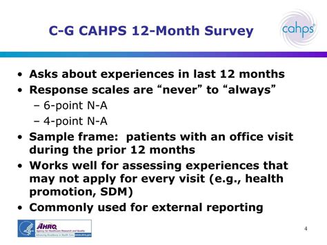 Ppt Cahps Clinician And Group Survey 2 0 Update Powerpoint Presentation