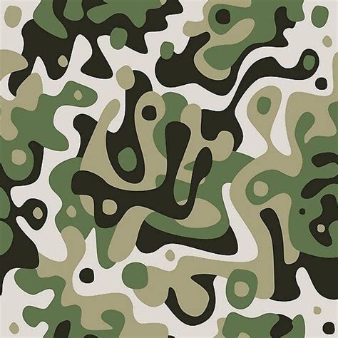 Camo Amoeba Pattern