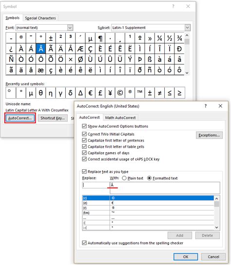 Use Ms Word Autocorrect List In Excel 2016 Super User