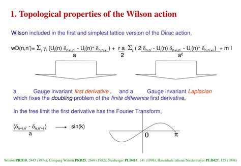 Ppt Criterion For The Index Theorem On The Lattice Powerpoint