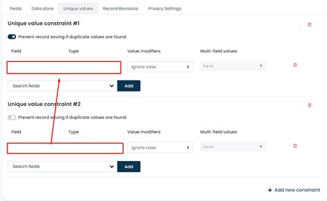 Update De Duplication UI On Module And Fields Configuration Pages