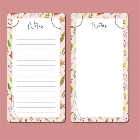 Premium Vector Printable Print Note Notes Png Vector Illustration