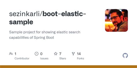 Github Sezinkarli Boot Elastic Sample Sample Project For Showing Elastic Search Capabilities