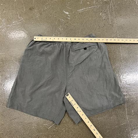 Vintage 90s Charcoal Grey Cargo Shorts Size Depop