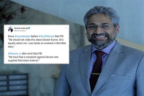 meta wire row varadarajan called out for throwing staffer devesh kumar