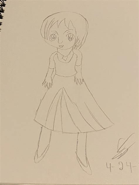 Anime Girl Sketch By Mysterionz On Deviantart