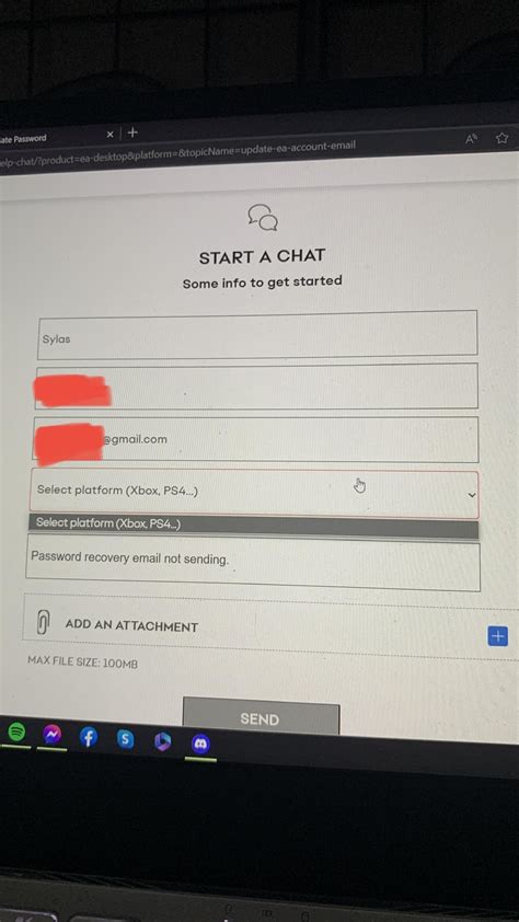 Ea Support Does Not Allow Me To Contact Them Via Chat Or Email Options