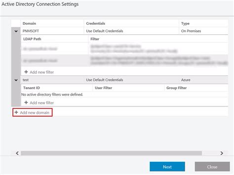Configure Active Directory Synchronization Service Genpact Cora