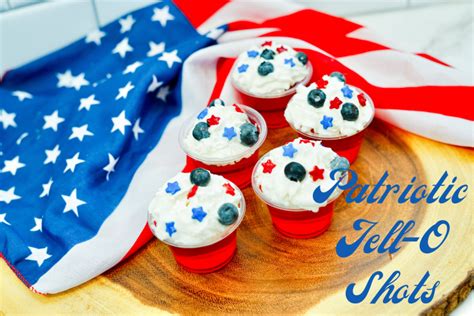 Patriotic Jell O Shots Pink Ninja Blog