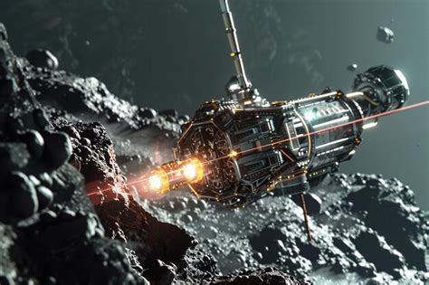 Envision Robots Converting Asteroid Materials Into Generative Ai