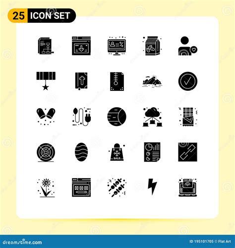Universal Icon Symbols Group Of 25 Modern Solid Glyphs Of Bean Coffee Box Download Coffee